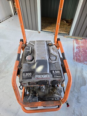 RIDGID Portable Power Generator 8000 Startup and 6800 running Watts | eBay
