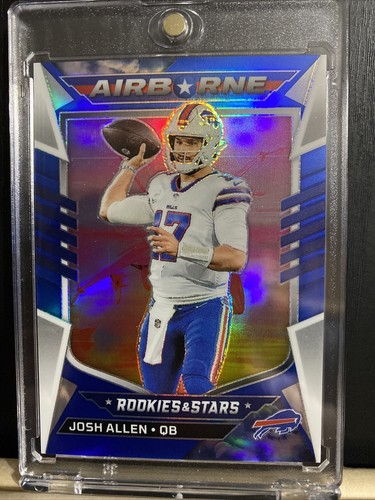 2022 Panini Rookies & Stars - Airborne Blue Prizm #AI-1 Josh Allen /50 ...
