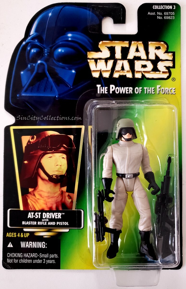 Kenner AT-ST Driver with Blaster Rifle and Pistol Action Figure for ...