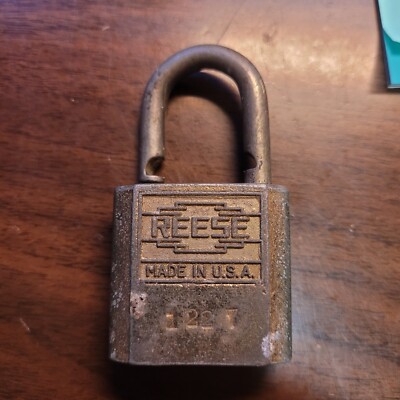 Reese Padlock U.S. Vintage ( Open) | eBay