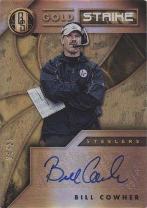 2019 Panini Gold Standard - Gold Strike Bill Cowher #GS-BC /25 (AU) for sale online | eBay