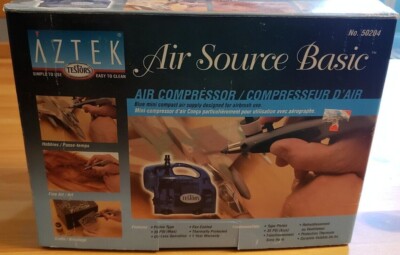 Testor Aztek Airbrush Air Compressor Works | eBay