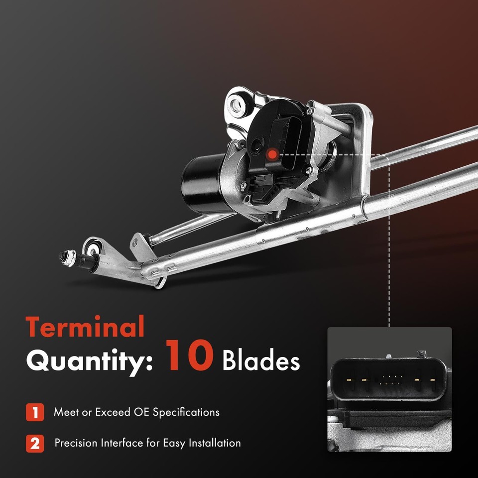 Front Wiper Linkage & Motor Assembly for Ford Expedition Lincoln ...