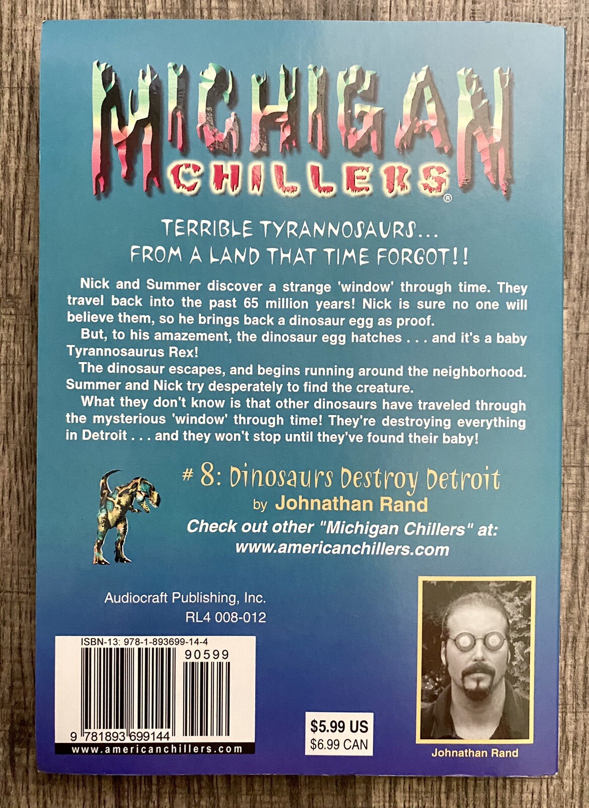 Michigan Chillers: Michigan Chillers #8 Dinosaurs Destroy Detroit by ...