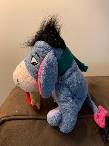 Disney Eeyore Beanbag Plush Winnie the Pooh Plush EEYORE w/star green ...