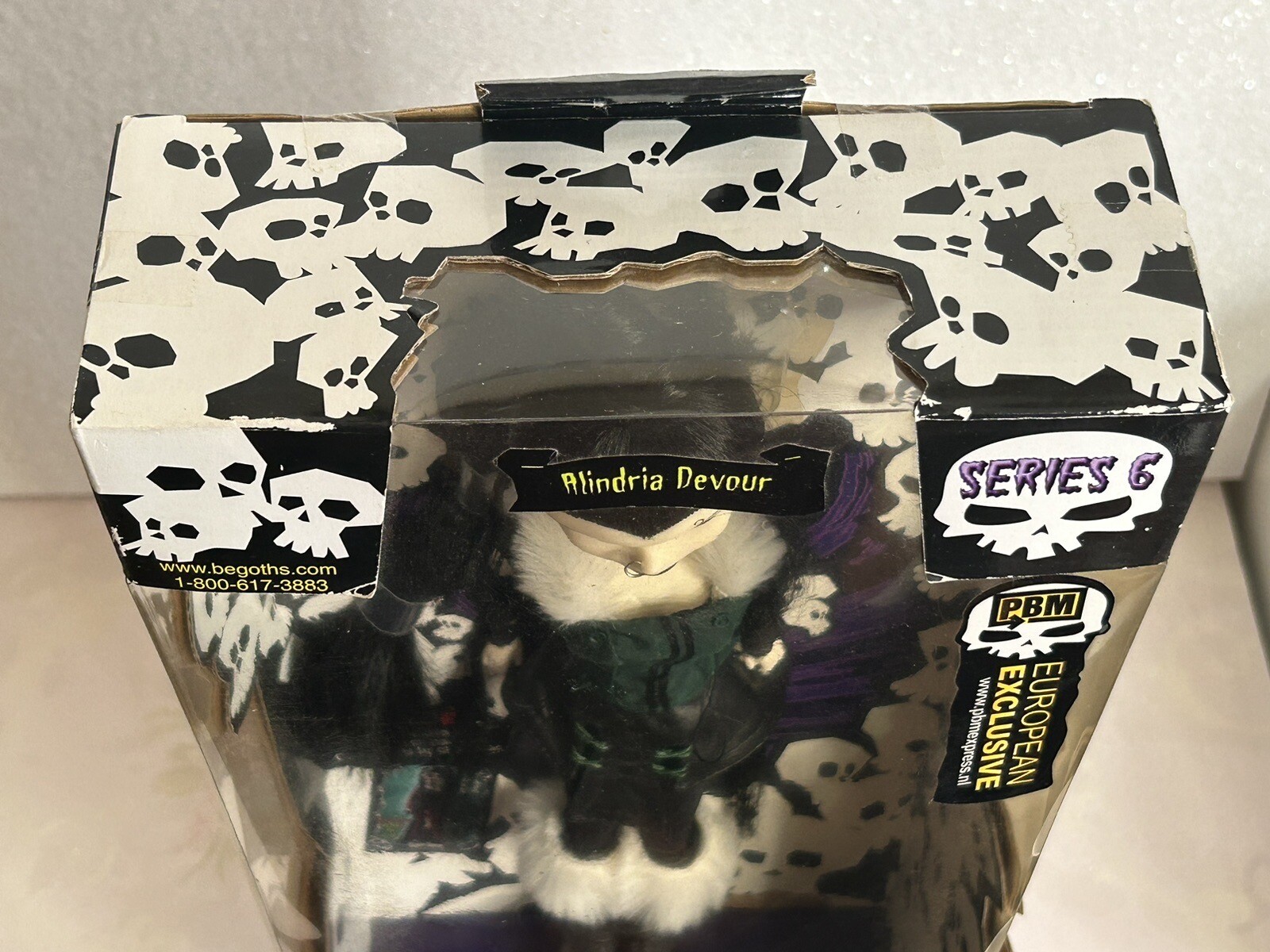 Begoths Bleeding Edge Goths Doll Alindria Devour Series 6 Exclusive NIB ...