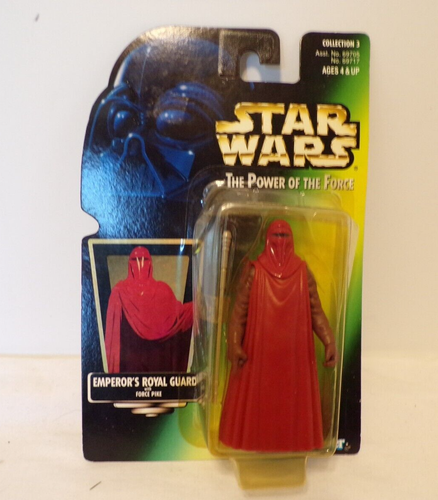 1997 NOS POTF Kenner EMPEROR'S ROYAL GUARD With Force Pike Green Back ...