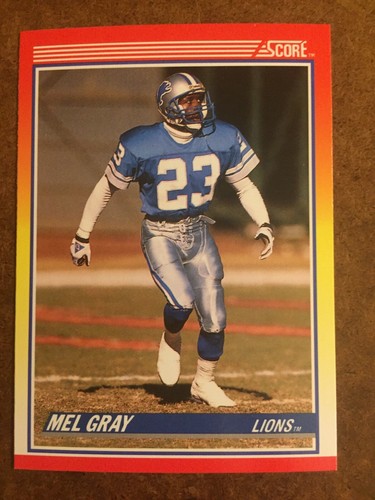 Mel Gray 233 Score 1990 NFL Football Trading Card | eBay