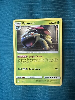 Pokémon TCG Venusaur Shining Legends 3/73 Reverse Holo Uncommon | eBay