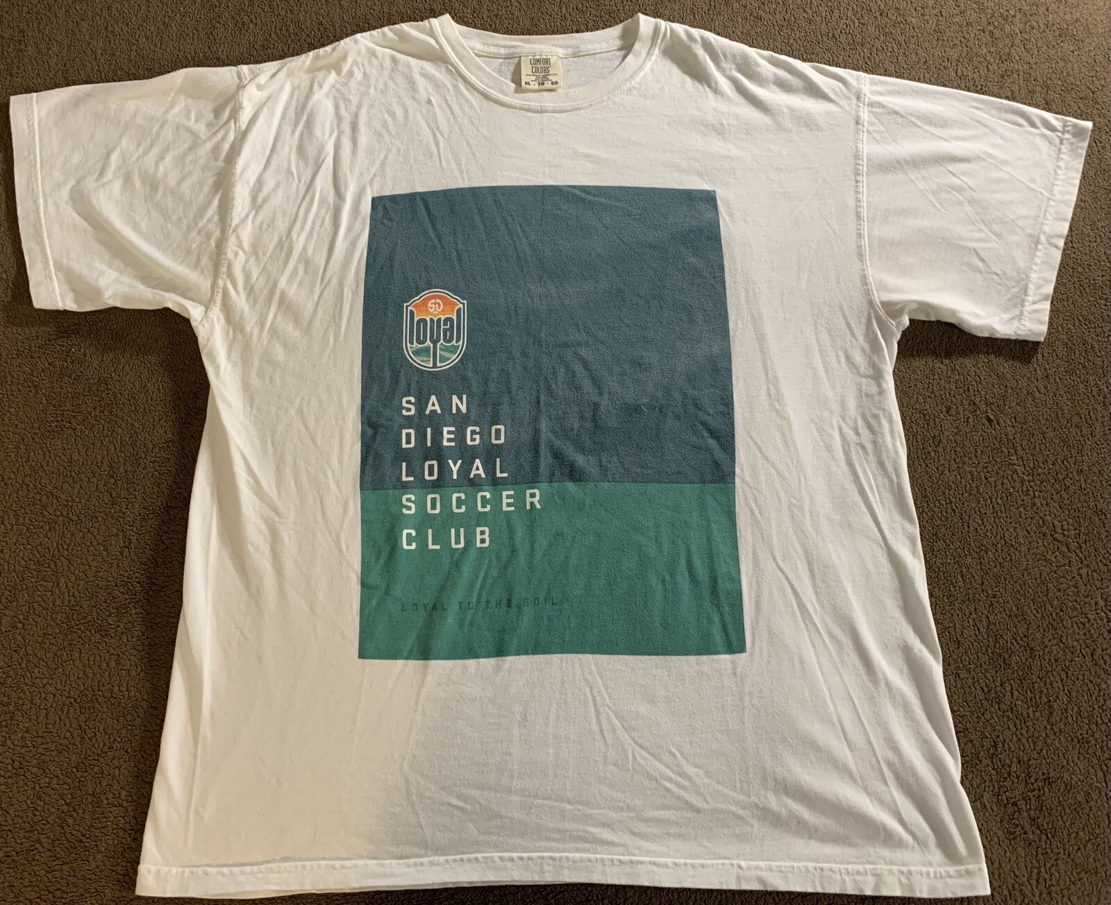 SAN DIEGO LOYAL SOCCER CLUB “LOYAL TO THE SOIL” WHITE… - Gem