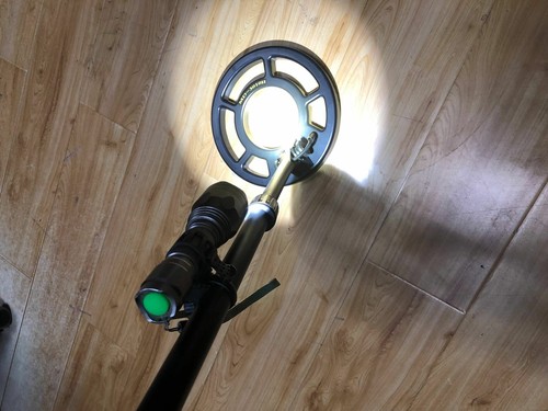 Metal Detector PIN POINTER Holder Flashlight Mount Metal Detecting ...