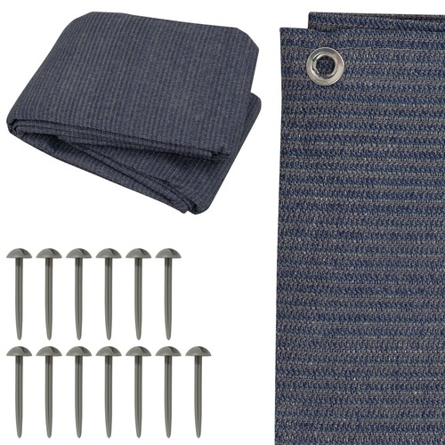 Andes Blue Weatherproof Tent/Awning Carpet, Multi Purpose Camping ...