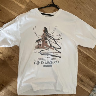 m14 GHOST IN THE SHELL Kusanagi Motoko Movie Anime Manga Short Sleeve T ...