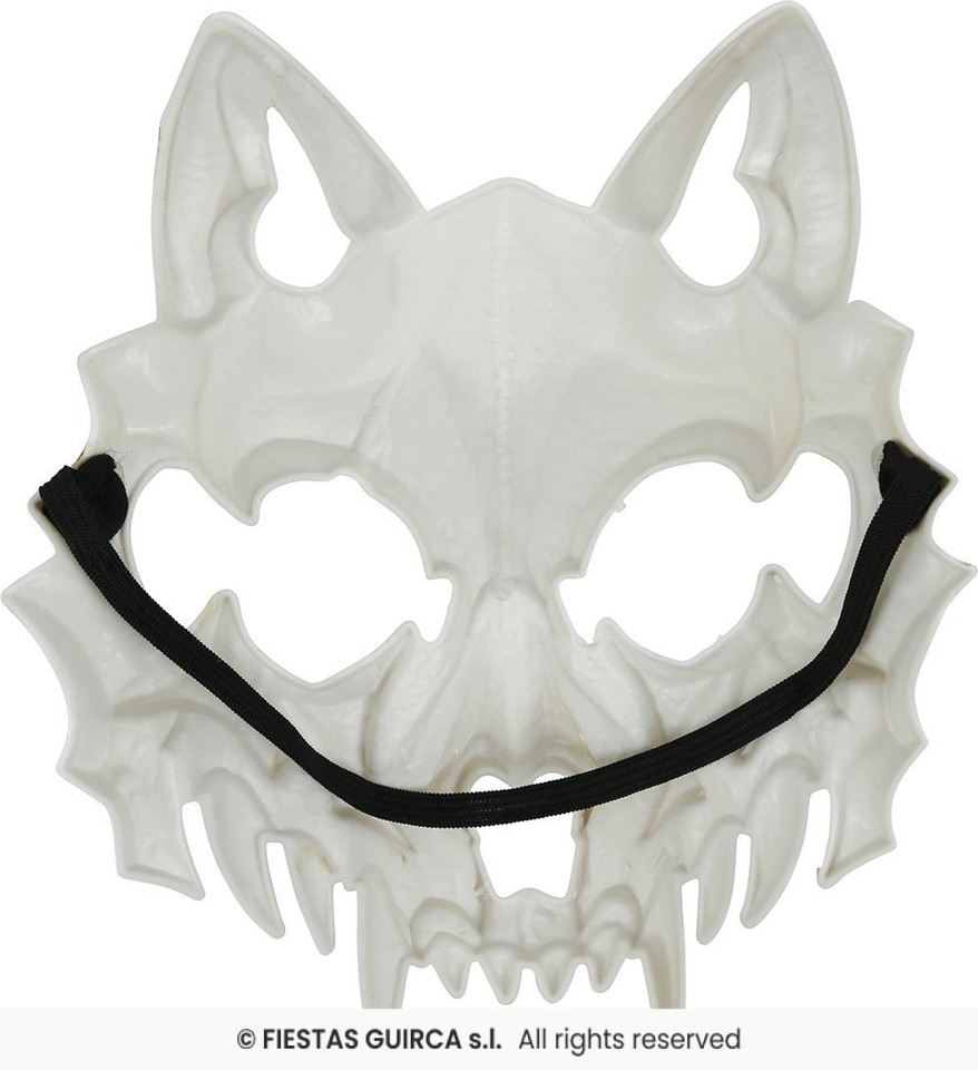 Halloween Adult Fancy Dress Cat Skull Face Mask Animal Skull Mask fg | eBay