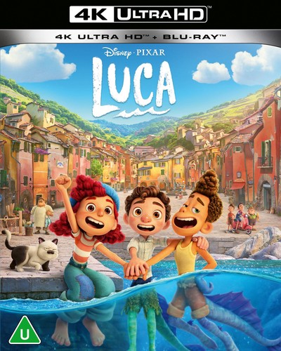 Luca (4K UHD Blu-ray) Jacob Tremblay Jack Dylan Grazer Emma Berman (UK ...