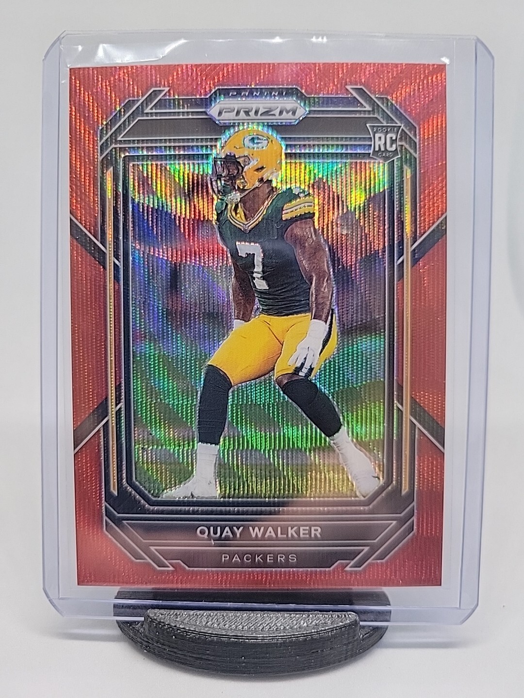 2022 Panini Prizm - Rookies Red Wave Prizm #373 Quay Walker /149 (RC ...