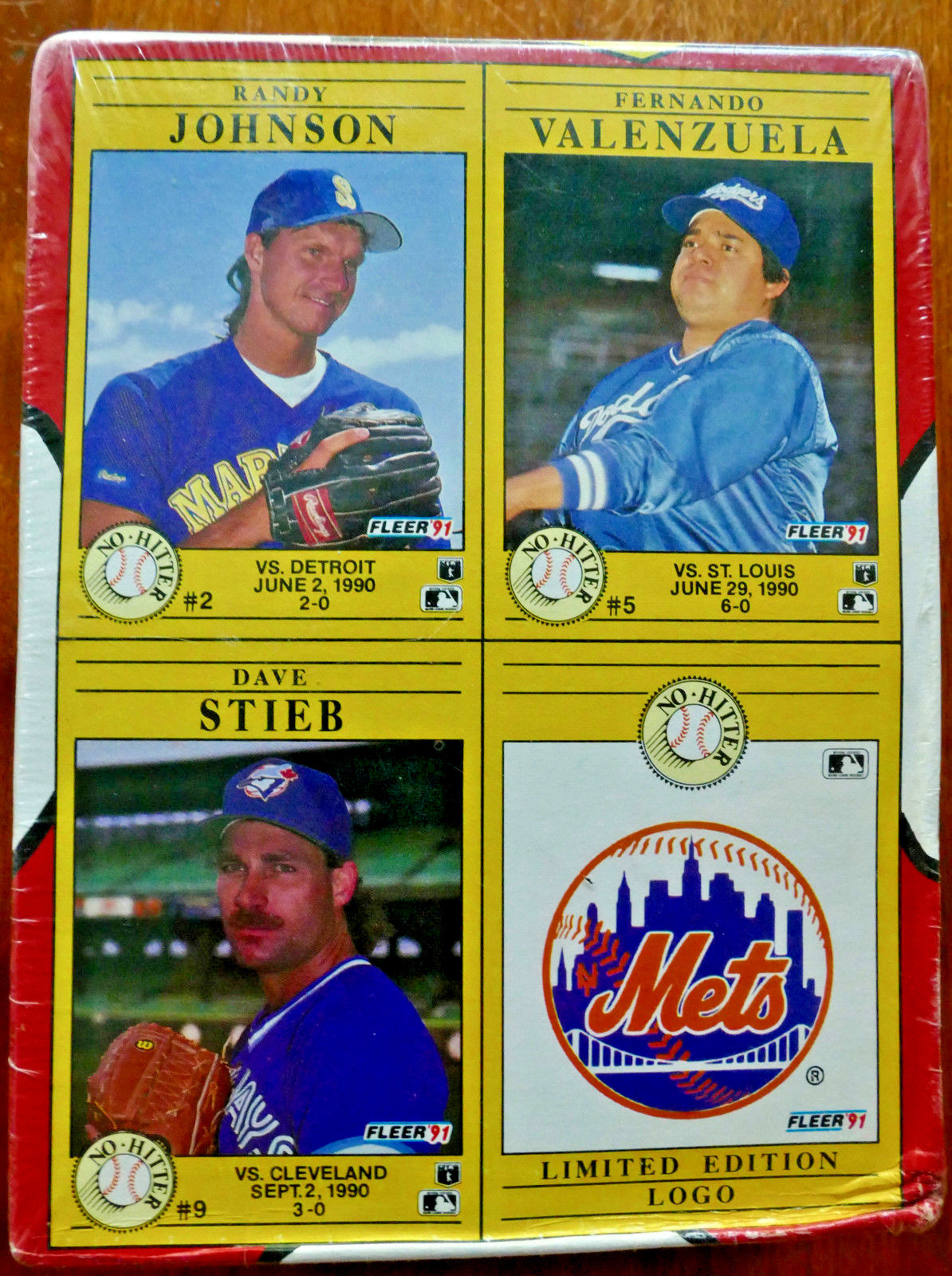 FLEER 91 BASEBALL LOGO STICKERS & TRADING CARDS New in Box 430 ...