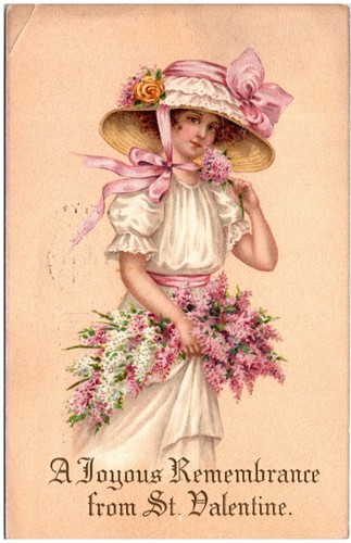 A Joyous Remembrance From St Valentine Girl Dress Bonnett 1918 Tucks ...