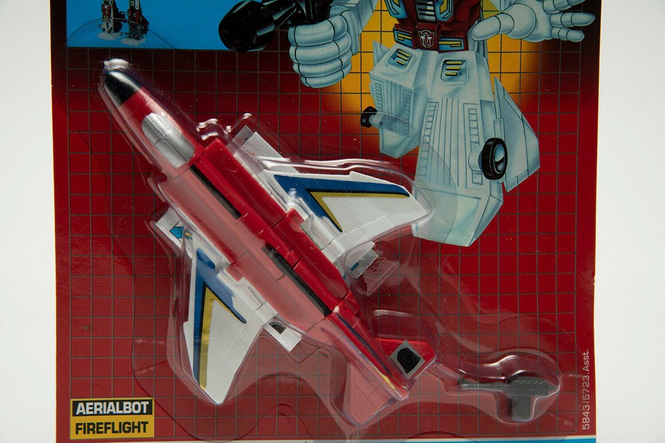 Transformers G1 Reissue Superion Carded AERIALBOT LEADER SILVERBOLT ...