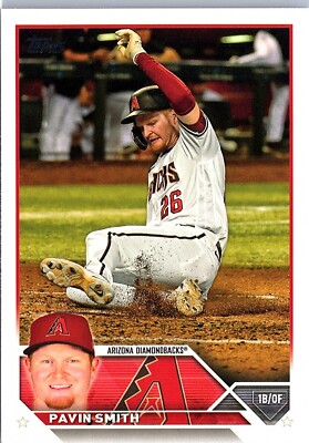 Pavin Smith 2023 Topps Baseball Card 312 Arizona Diamondbacks | eBay