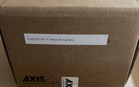 AXIS P3245-V 2MP Indoor Dome IP Security Camera 01591-001 | eBay