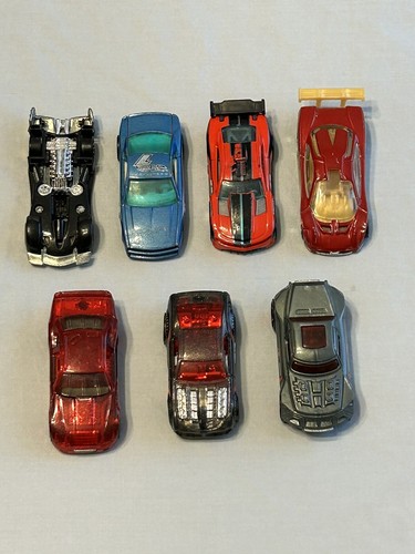 Hot Wheels Lot Of 7 Diecast X-Racers Acceleracer Muscle Cars Camaro ...