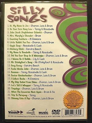 Toddler's Kids Children Next Steps: Silly Songs (DVD, 2003) Sharon ...