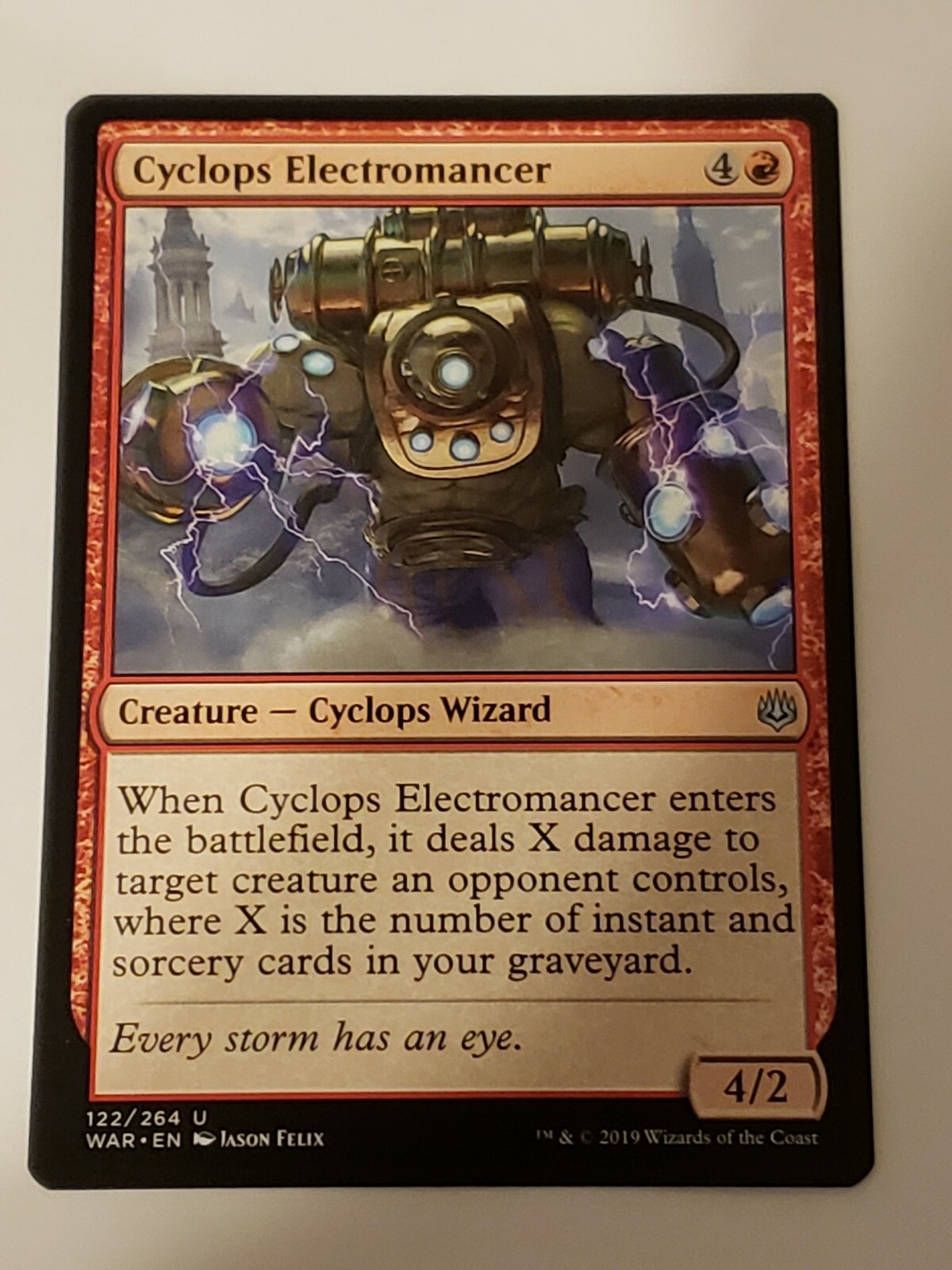 Cyclops Electromancer War Of The Spark Mtg Card Mint Condition | eBay