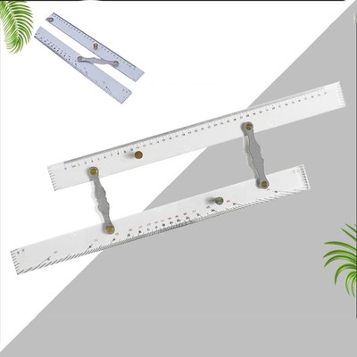 Sea Chart Measuring Plotter Parallel Ruler Transparent Straightedge For ...