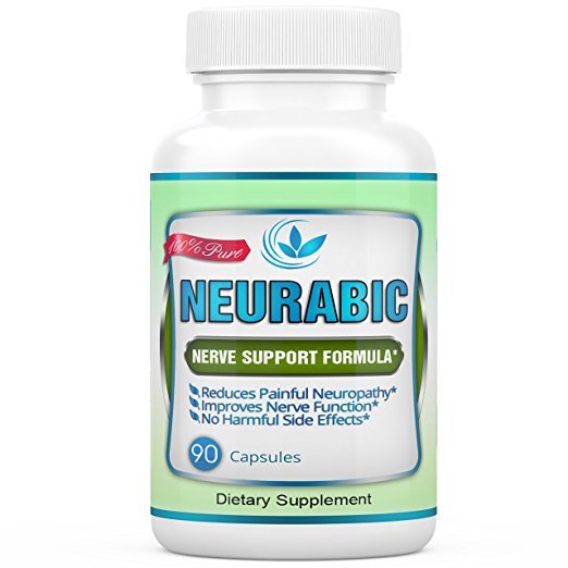 Neurabic Nerve Support Formula for Pain Relief From Neuropathy - 90 ...