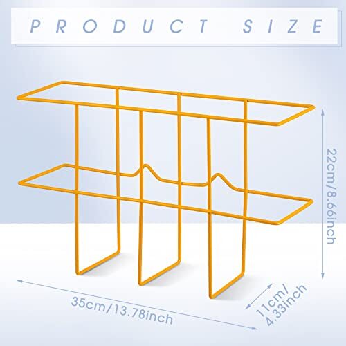 2 Packs MSDS Binder Holder Wall Mount MSDS Binder Rack Mounting Wire 3 ...