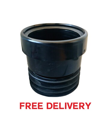 Underground 110mm Drain Adapter 4" Soil PVC Waste to Clay Cast Iron ...
