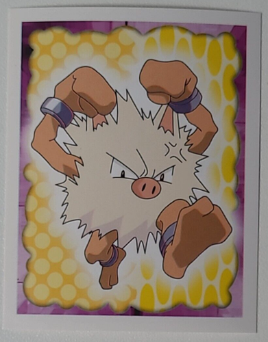 Merlin Topps Pokémon Serie 1 Sticker Nr. 57 Rasaff / Primeape 1999 | eBay