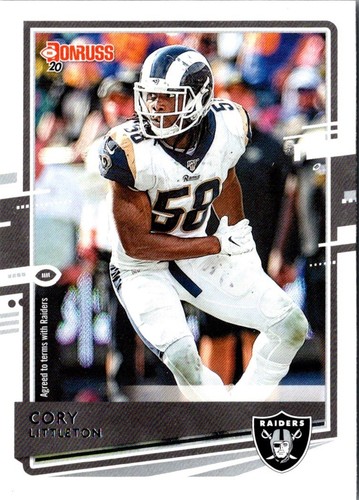 2020 Donruss Cory Littleton #147 Las Vegas Raiders Football Card | eBay