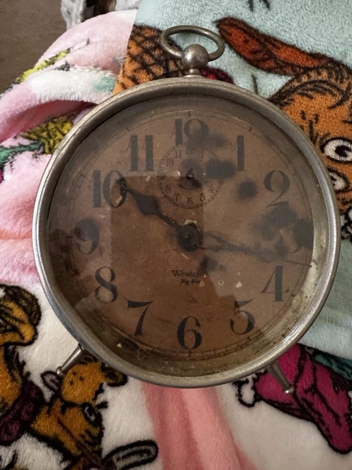 Rare Antique 1916 Westclox Big Ben Alarm Clock Advertising Delta, Ohio ...