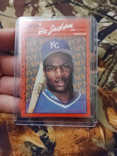 1990 Bo jackson mvp card No Dot After INC error | eBay