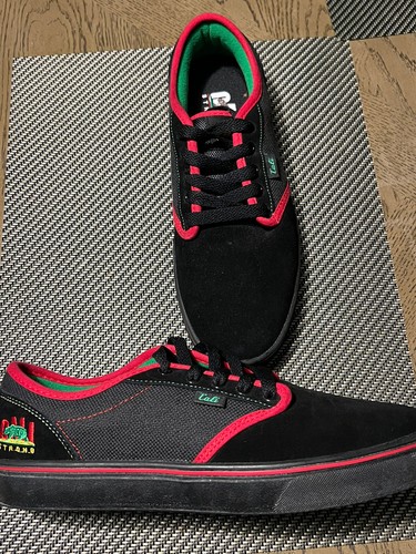 Cali Strong OC Rasta Skate Shoes lot with matching socks size 10 | eBay
