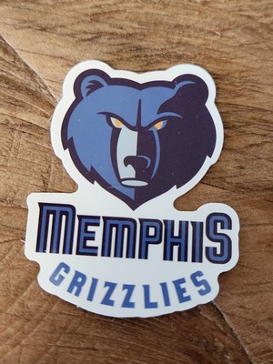 🏀MEMPHIS GRIZZLIES STICKER Basketball Sticker Decal Laptop Sticker NBA ...