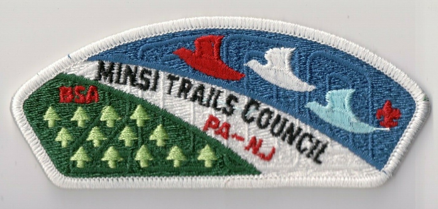 BSA Minsi Trails Council S-23 CSP, Pennsylvania New Jersey, 2000 Millenium Issue | eBay