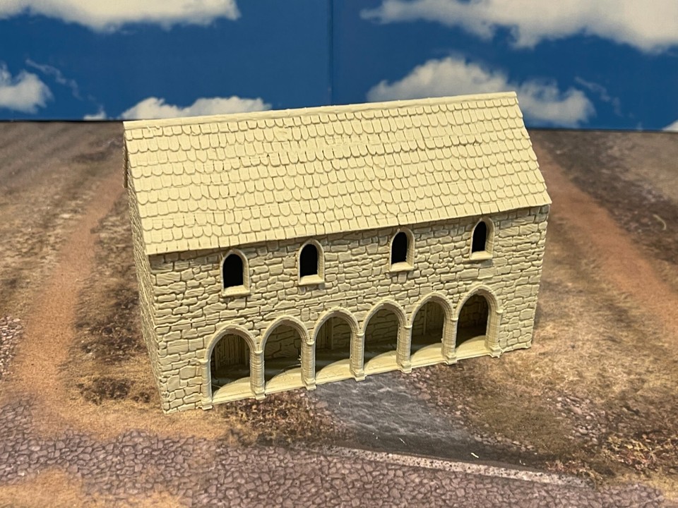 Medieval Monastry Chapel, Houses & Barns Fantasy WW2 10mm | eBay UK