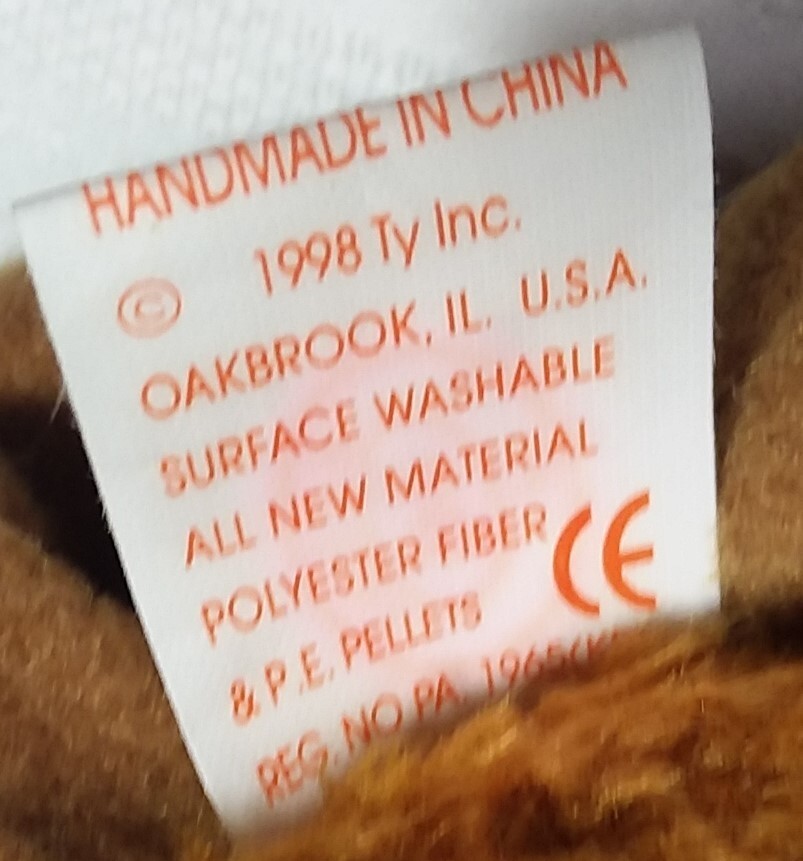 TY Beanie Baby Beak Kiwi Bird 1998 Retired Pristine Original Rare ...