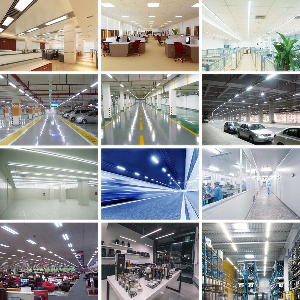 12 Pcs 8' Led Bulbs R17D HO T8 8FT Led Tube Light 65W 8Foot Led Shop ...