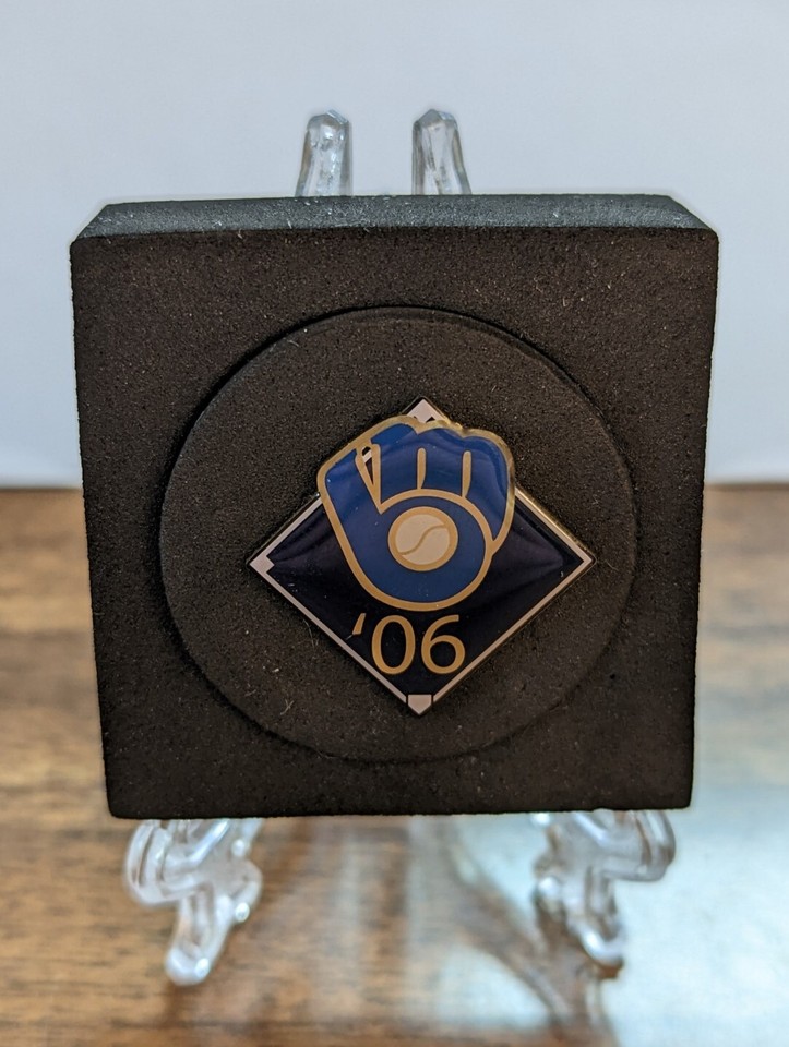 Milwaukee Brewers Baseball 2006 MLB Hat Lapel Pin Vintage Logo | eBay