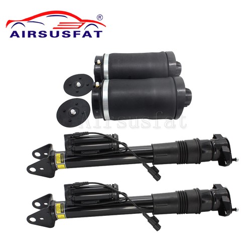 4PCS Rear Air Suspension Strut w/ADS Air Spring For Mercedes R Class ...