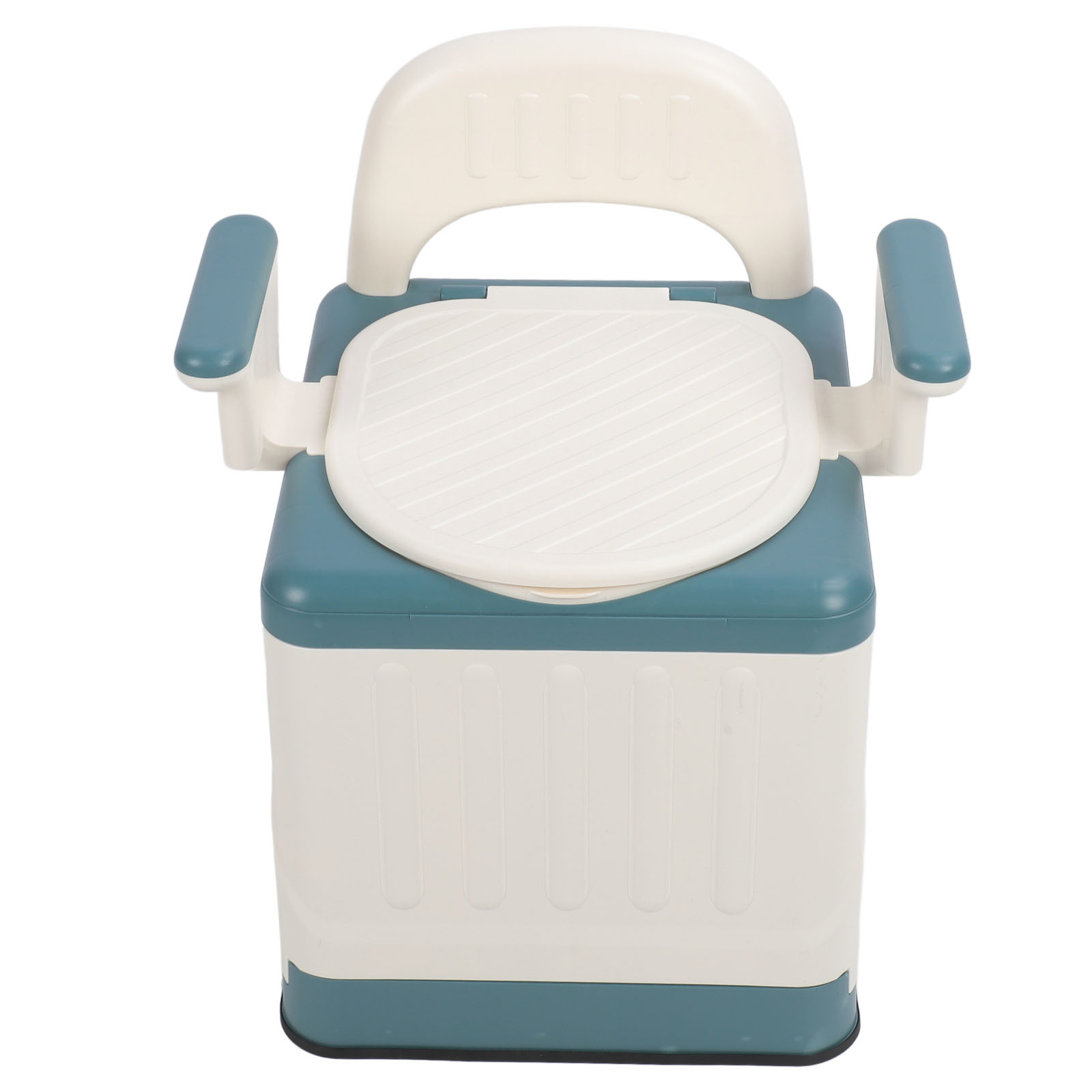 Toilet Odor Proof Bedside Commode Chair With Armrests Bedroom ...
