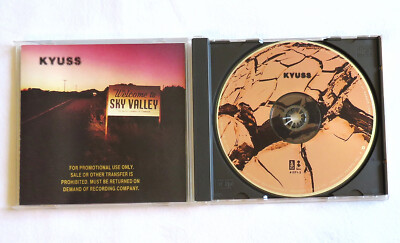 Kyuss Sky Valley Compact Disc 1994 Promo Gold Stamp Elektra Stoner Rock ...