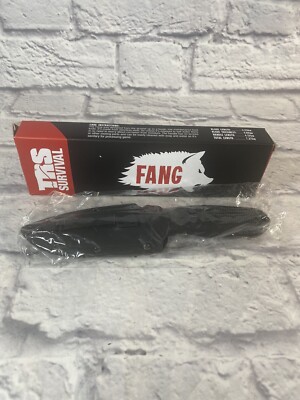 TRS Fang KNIFE Fixed Blade Hunting & Camping Knife w/ SHEATH SURVIVAL ...