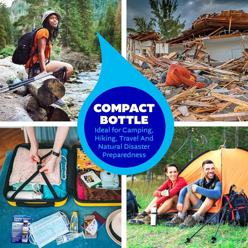 Potable Aqua Water Purification Tablets with PA Plus, 2 Bottles of 50 ...