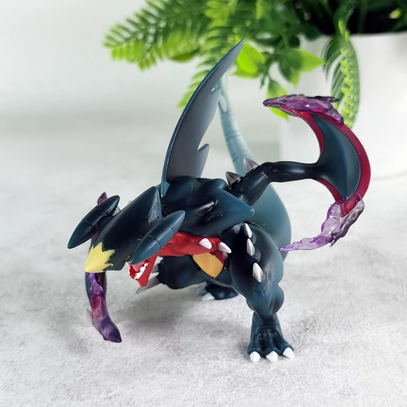 New Shiny Mega Garchomp Pokémon Figure 1/20 Anime Desktop Ornament Toy ...