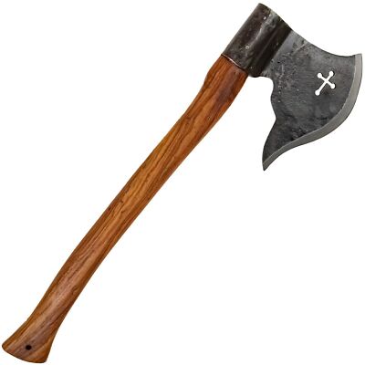 Hand Forged Functional Medieval Outdoor Camping Crusader Cross Cutout ...